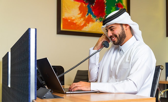 Coworking & Virtual Office in Doha | Commercial Bank Plaza | Servcorp Qatar