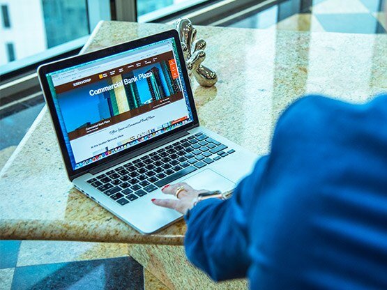 Coworking & Virtual Office in Doha | Commercial Bank Plaza | Servcorp Qatar